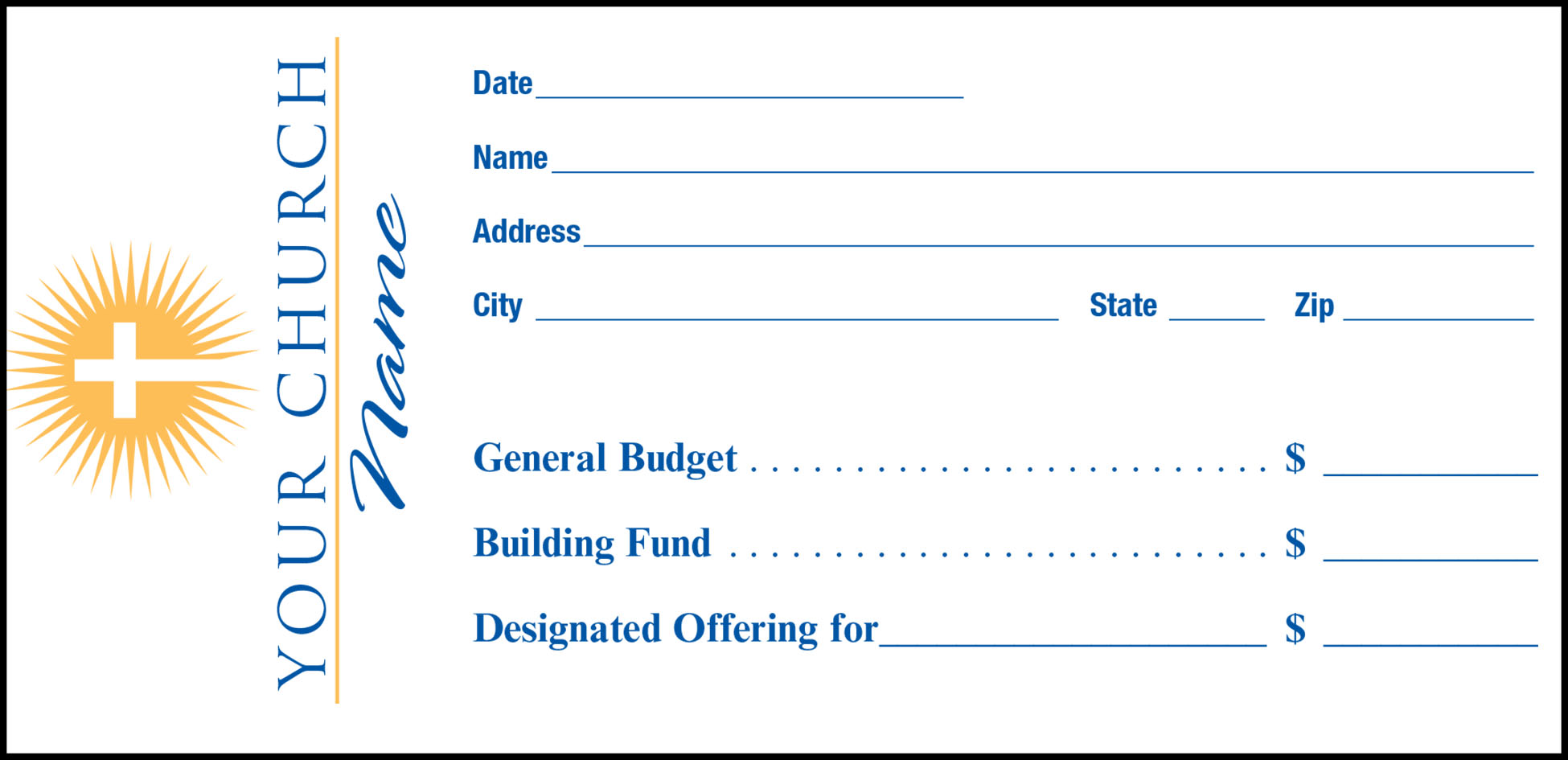 Custom Envelope Examples – AmericanChurch, Inc.