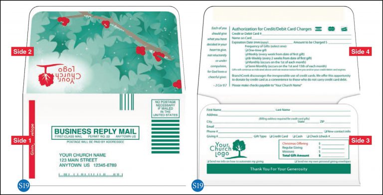 Remittance Envelope Examples – AmericanChurch, Inc.