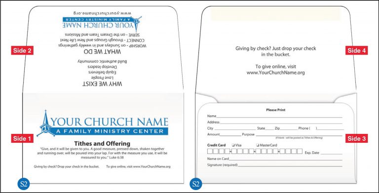 Remittance Envelope Examples – AmericanChurch, Inc.